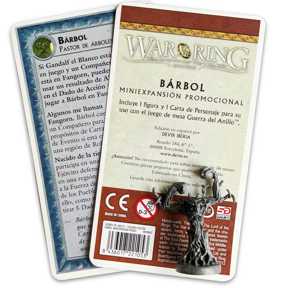 LA GUERRA DEL ANILLO - BARBOL (MINIEXPANSION) - Cuy Games