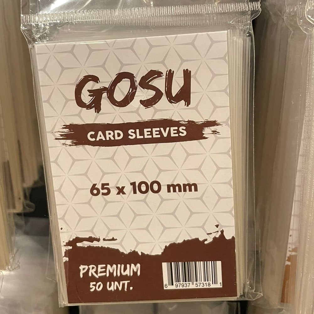 GOSU - FUNDA 65X100MM PREMIUM 50 UNT - Cuy Games
