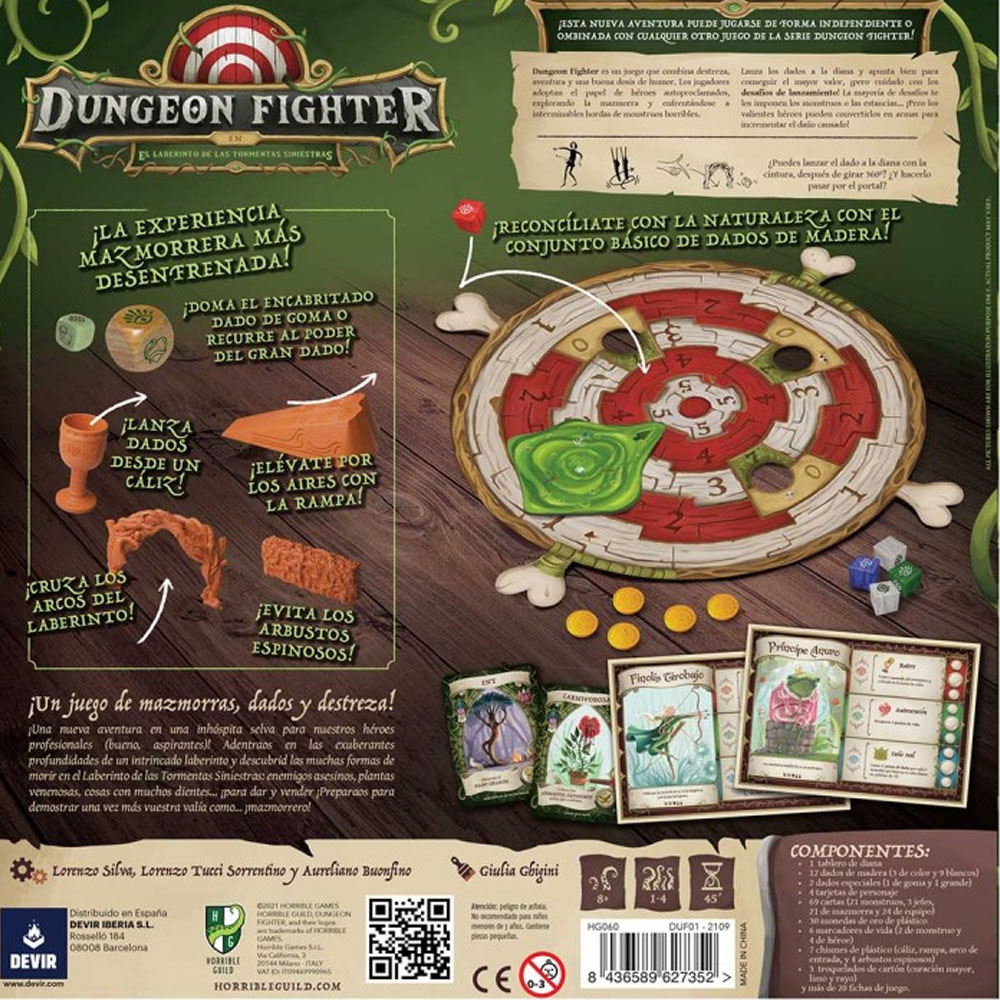 DUNGEON FIGHTER: EL LABERINTO DE LAS TORMENTAS SINIESTRAS - Cuy Games