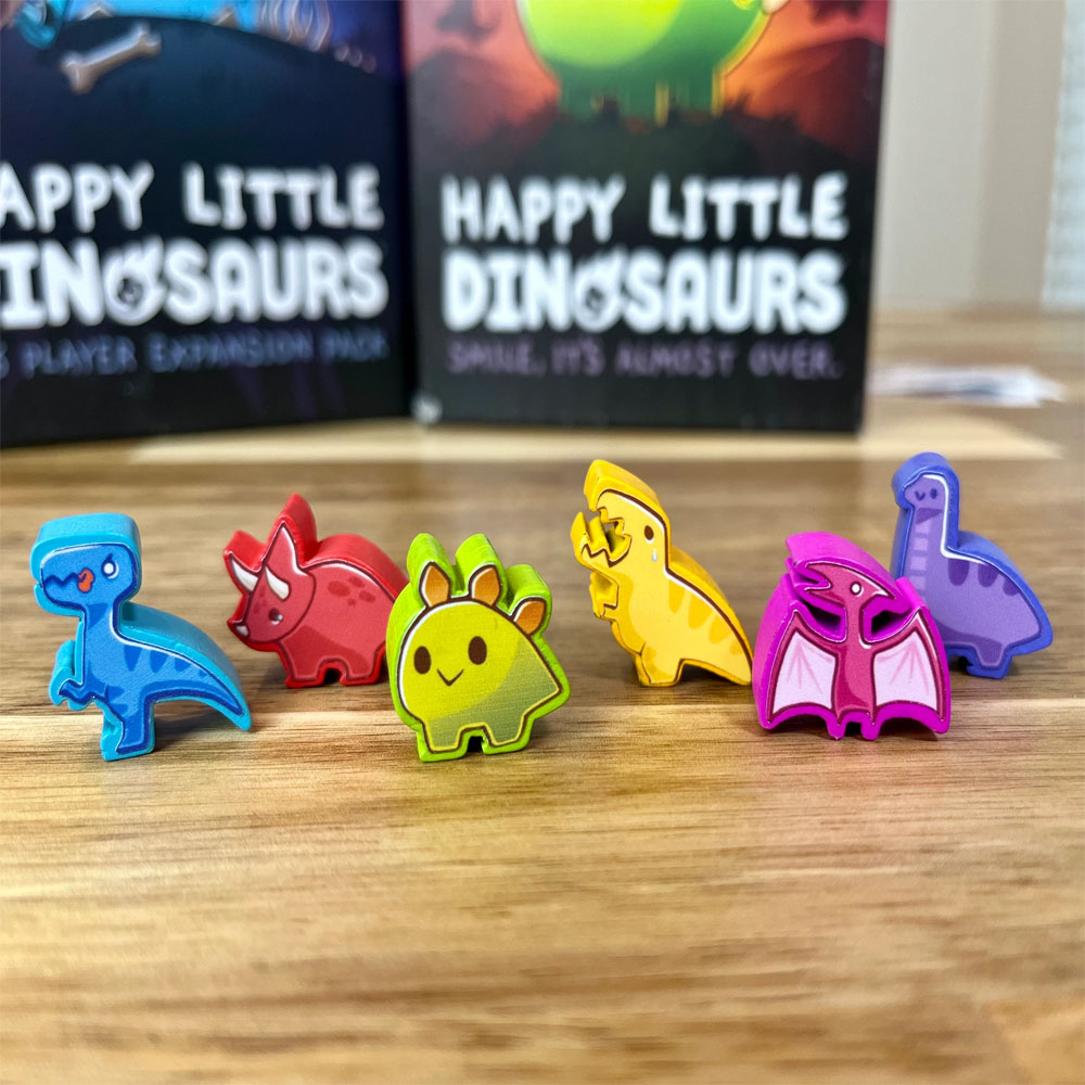 HAPPY LITTLE DINOSAURS EXP. 5-6 DINOSAURIOS - Cuy Games