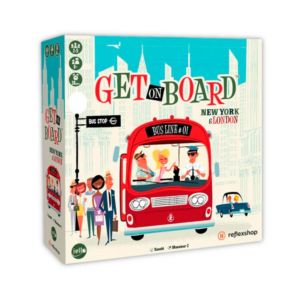 GET ON BOARD: NEW YORK & LONDON - Cuy Games